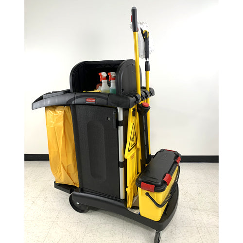 JANITOR CART- Fully dressed – Heritage Props LA