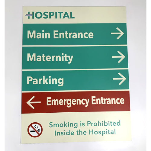 HOSPITAL DIRECTORY SIGN A – Heritage Props LA
